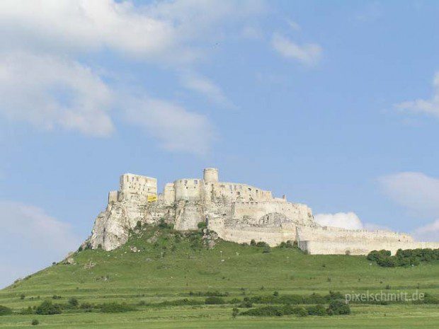Burgen in der Slowakei: Die Zipser Burg (Spišský hrad)